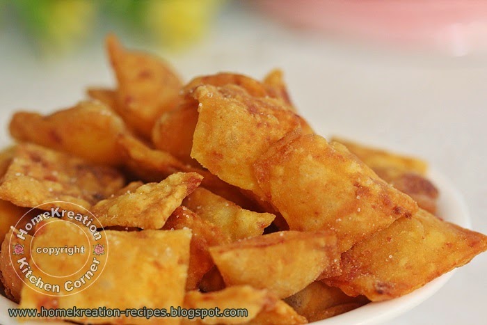 HomeKreation - Kitchen Corner: Keropok Bantal