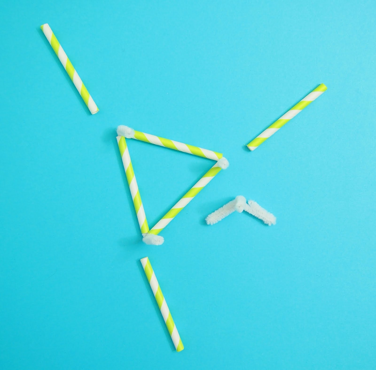 The Tiny Funnel: Paper Straw Ornaments (Geometric Shapes)