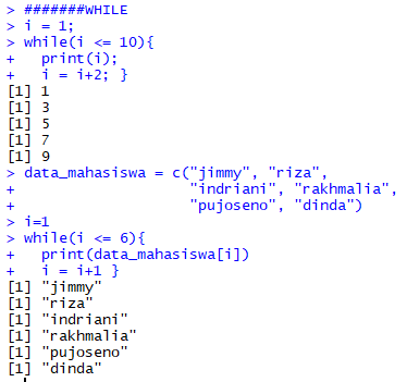 Perulangan Dalam Bahasa R - Thinkstudio21