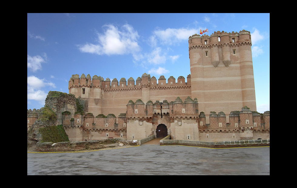 Arte e historia.: Arquitectura de la Edad media. Castillo español S. XV