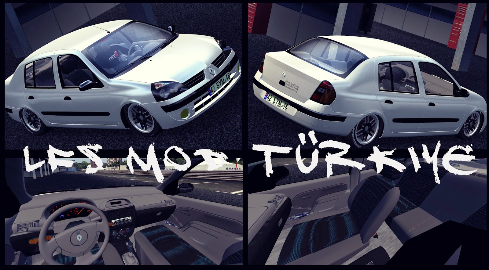 Live For Speed Yamaları: Lfs Renault Clio Yaması İndir