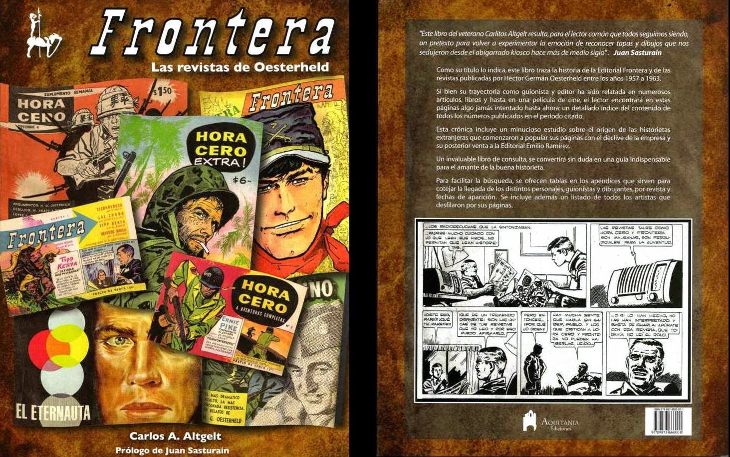 Archivo Histórico Héctor Germán Oesterheld: Frontera - Las revista de ...