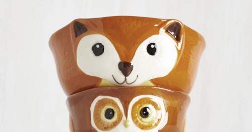 My Owl Barn: Woodland Animals Measuring Cups