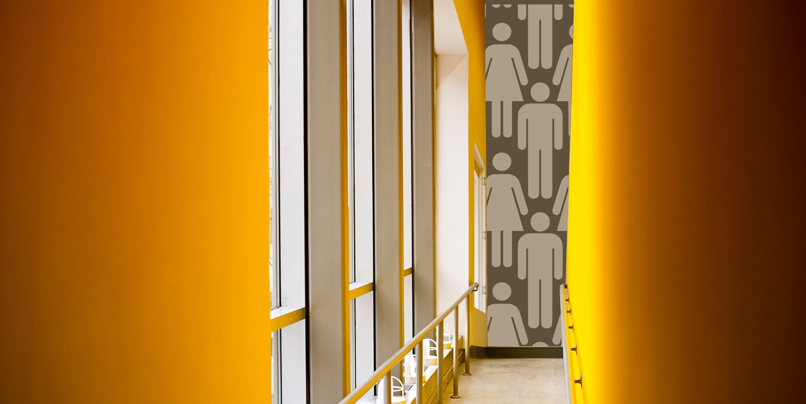 good church design: Wayfinding Wallpaper