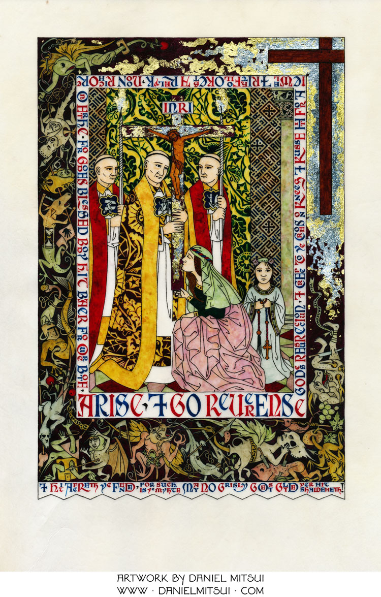 New Liturgical Movement: A New Artwork Based on the Medieval “Creeping ...