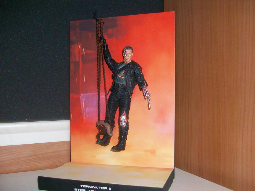 Shaolin customs: Terminator 2 Steel Mill diorama