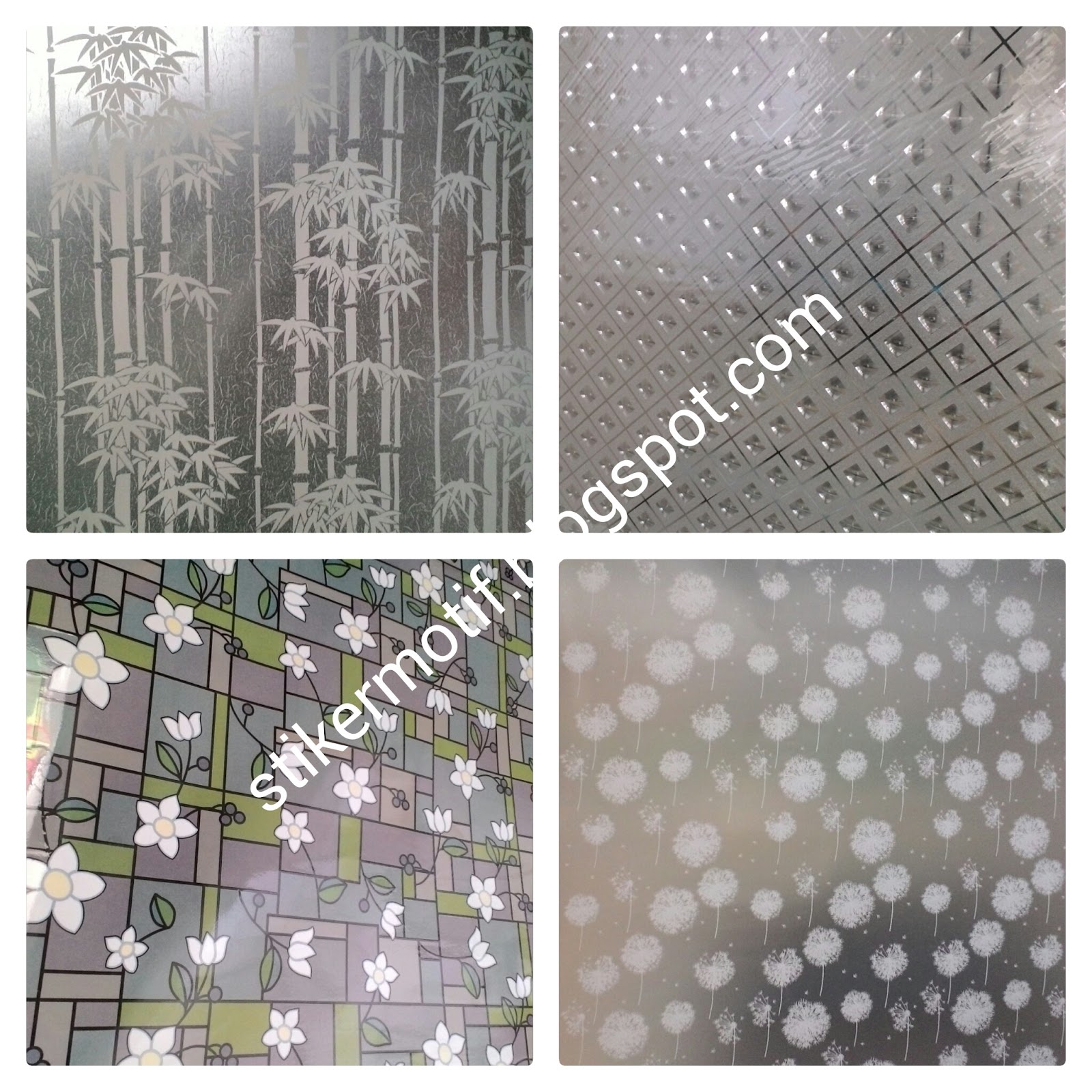 Stiker Sandblast Motif