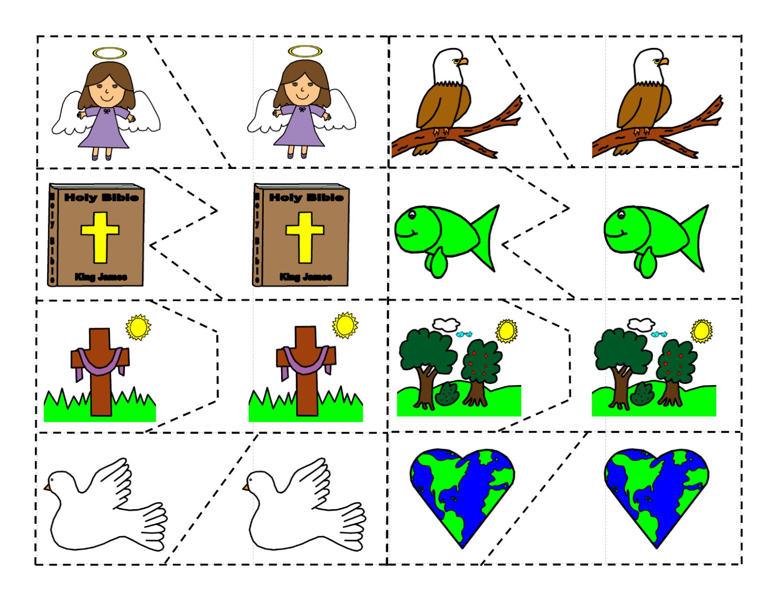 Teachers R US: Alphabet Puzzle with a Christian Theme