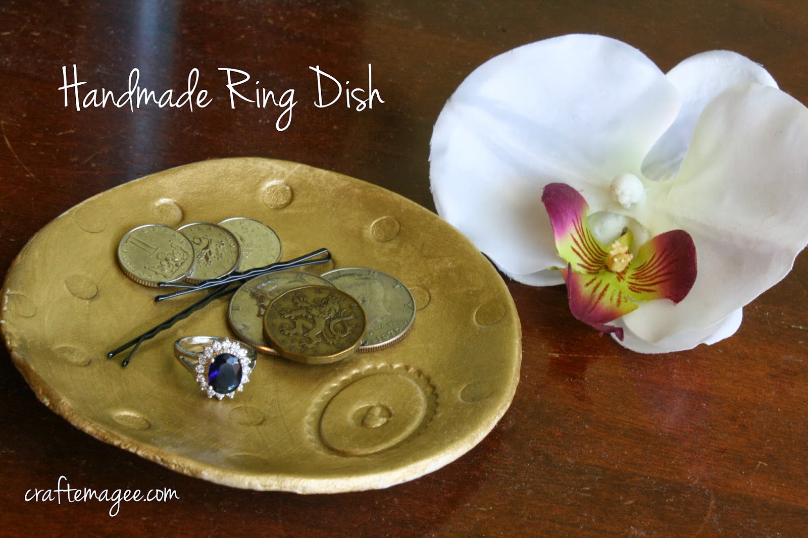 Craft E Magee: Handmade Clay Ring Dish