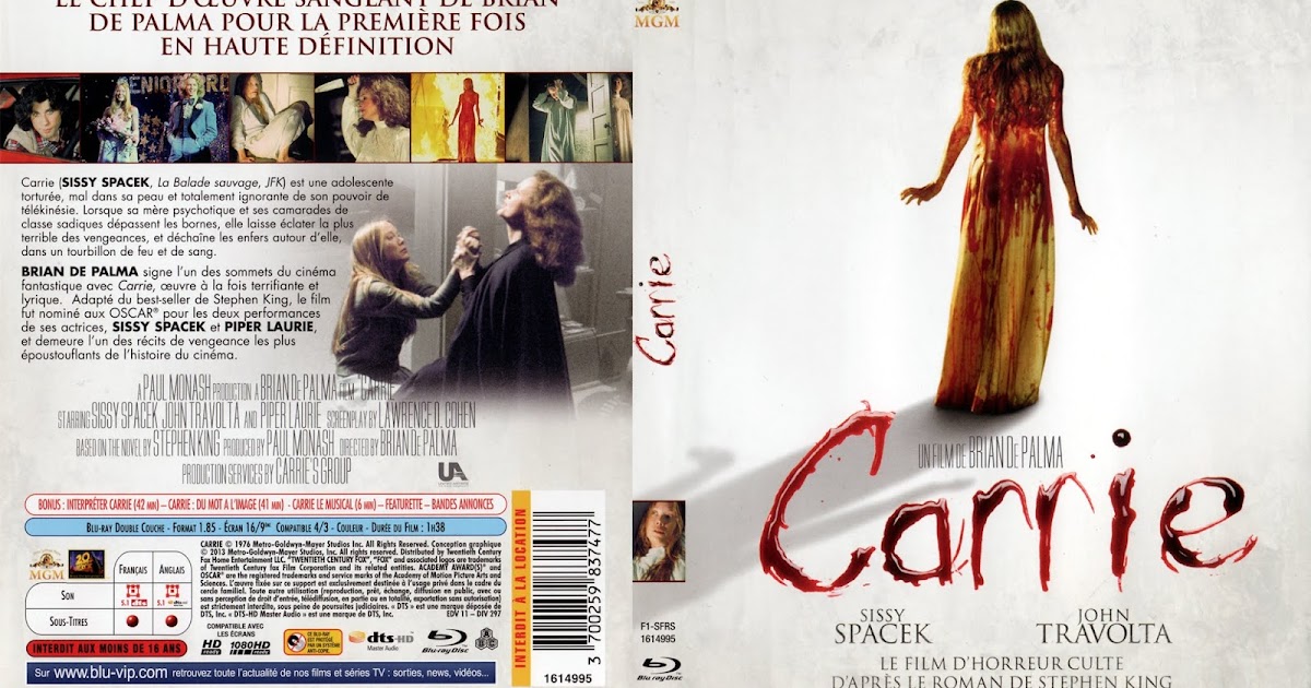 BLU-RAY JAQUETTES BLU-RAY: Carrie