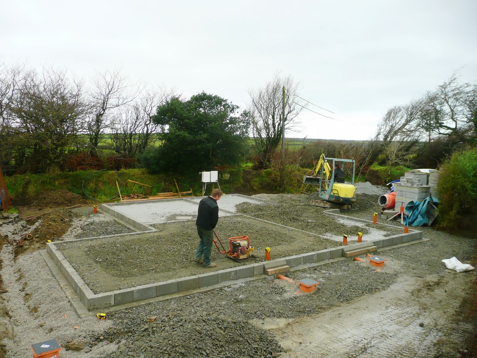 V&A's Home Build: Groundwork: Part 5 - Concrete floor slab
