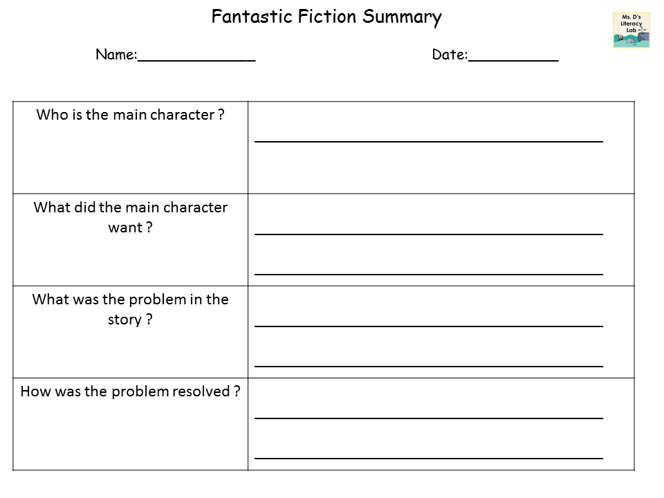 Super Summarizing in Fiction and Nonfiction Text | Adventures in ...