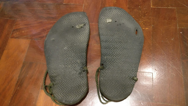 ไม่อยากรีบ ไม่ชอบหยุด: DIY Running Sandals - รองเท้าวิ่งทำมือ Revisited