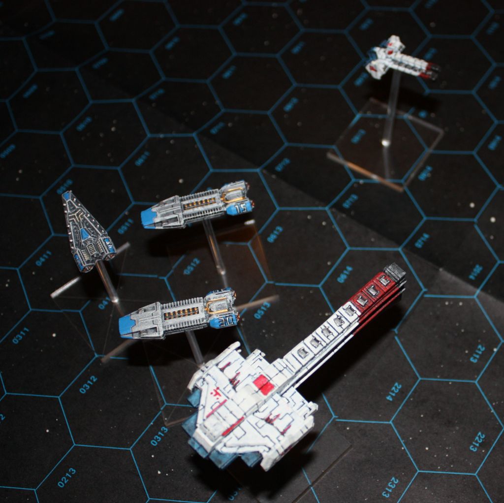 Shaun's Wargaming with Miniatures: Spaceship miniature game - Starfire ...