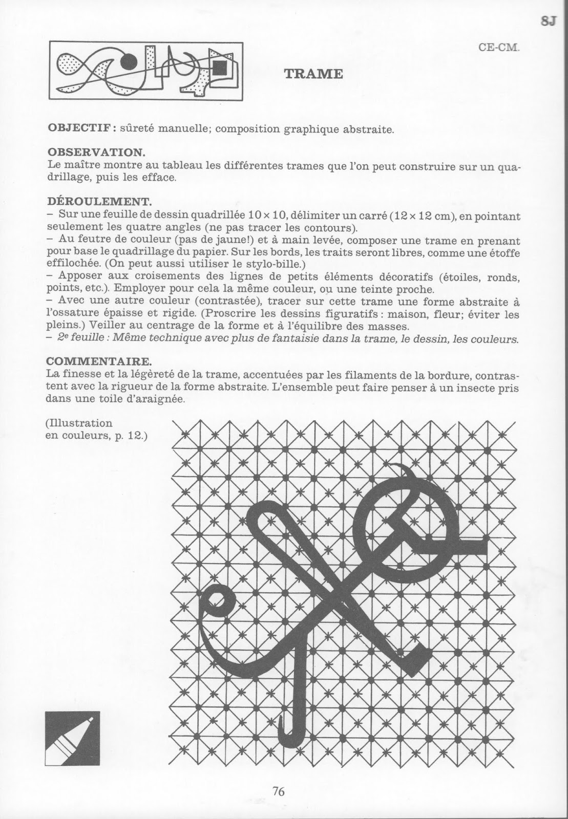 Manuels anciens: Raybaud, Fiches d'art plastique (1982)