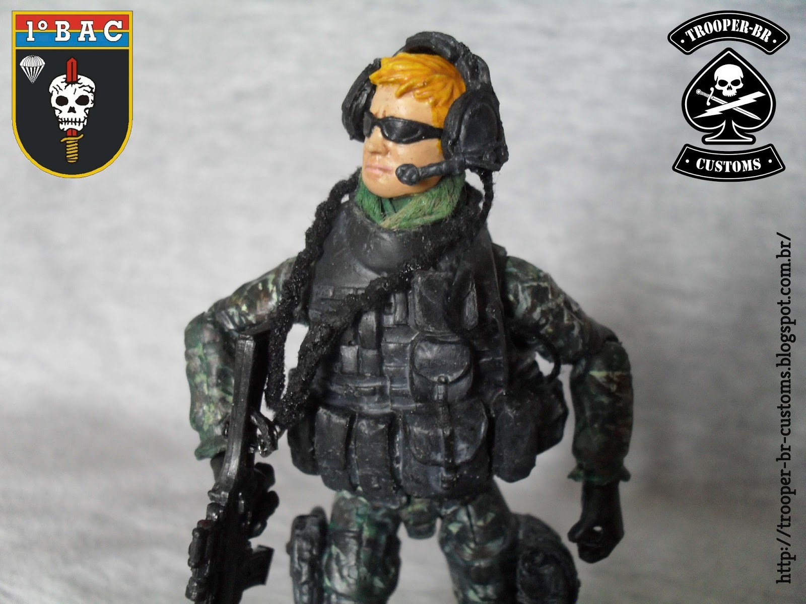 Gi joe Custom Action Figures: Comandos - Exército Brasileiro ...