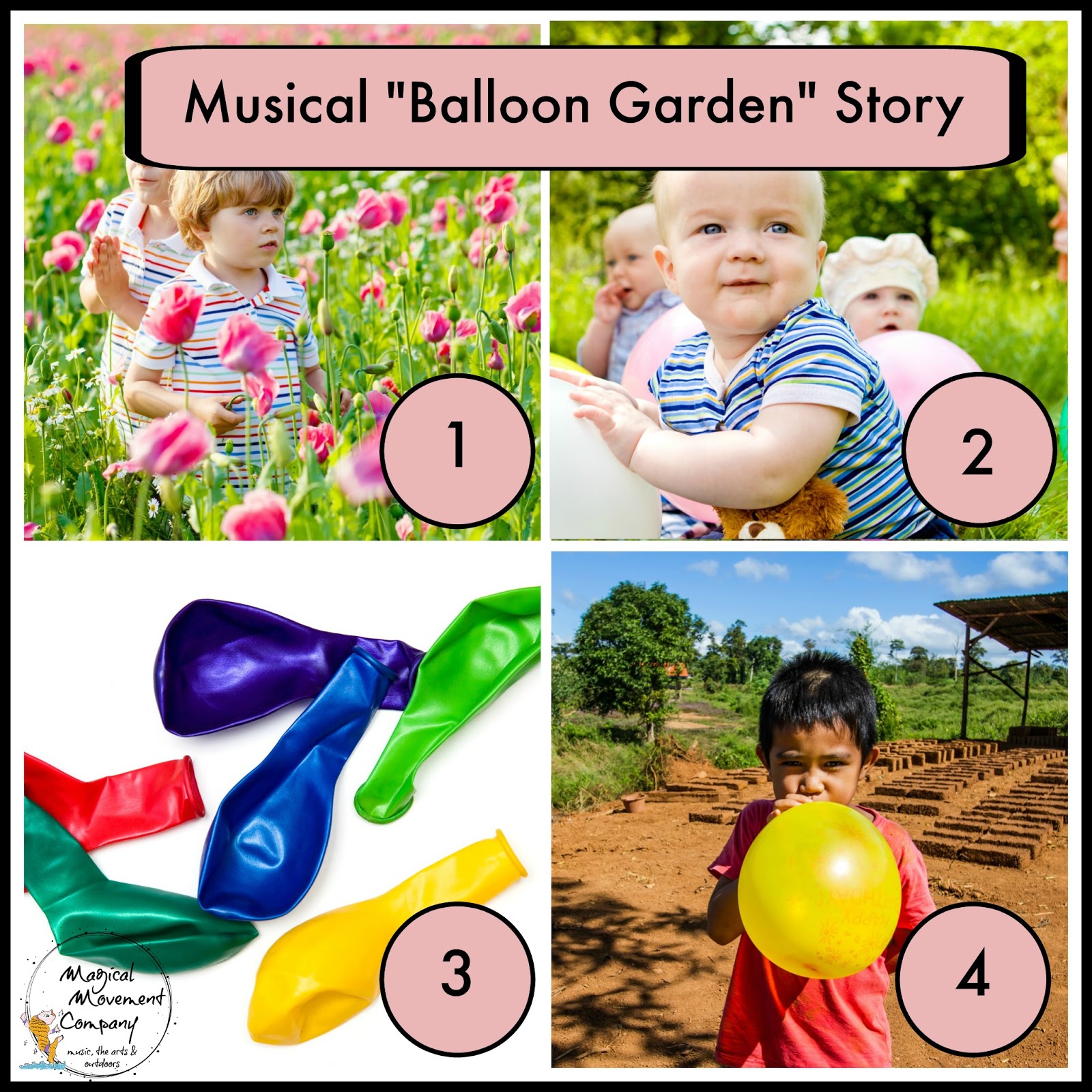 Musically Montessori: "The Musical Balloon Garden Game," Exploring ...