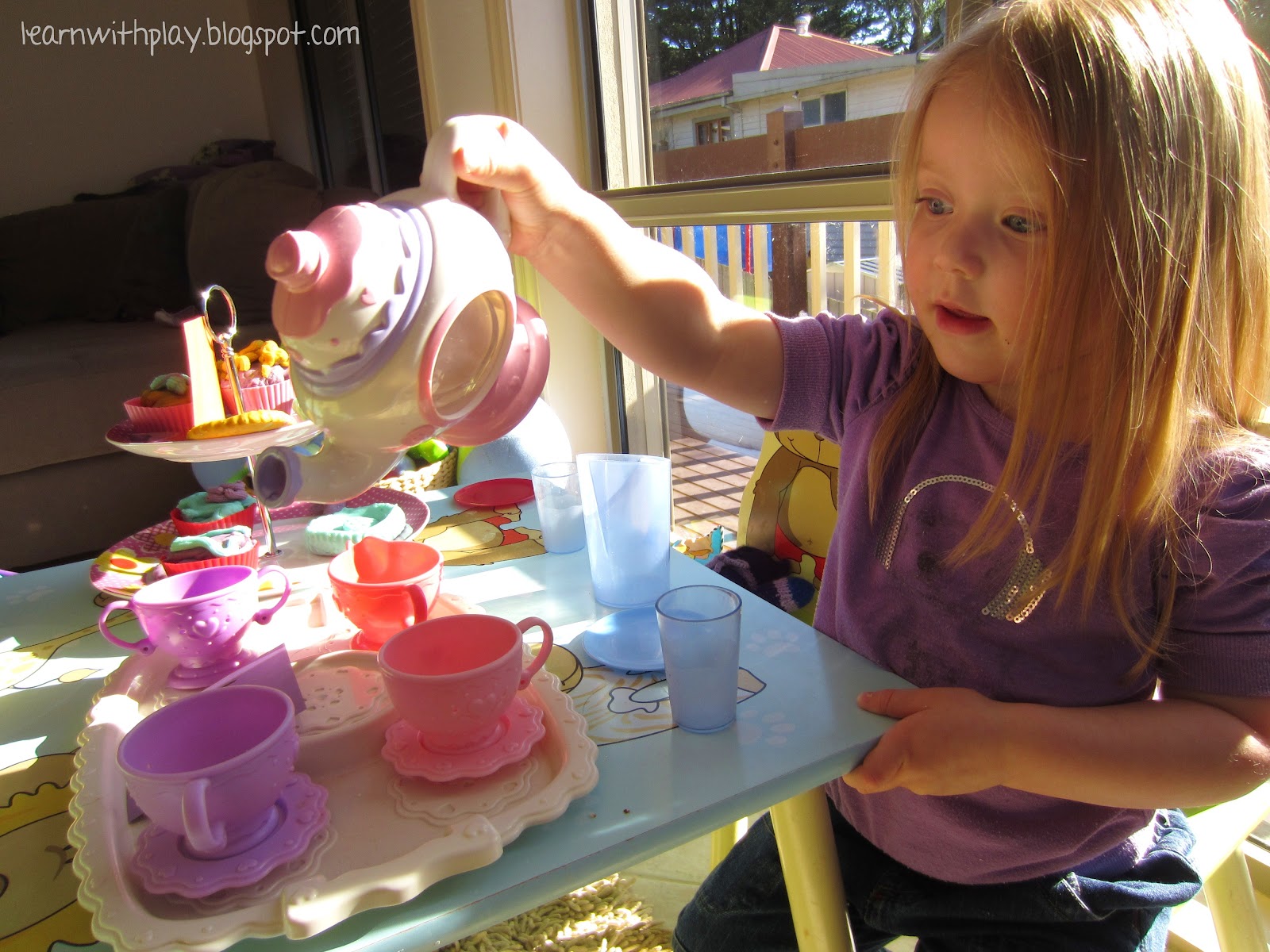 Learn with Play at Home: Host a Play Dough Tea Party