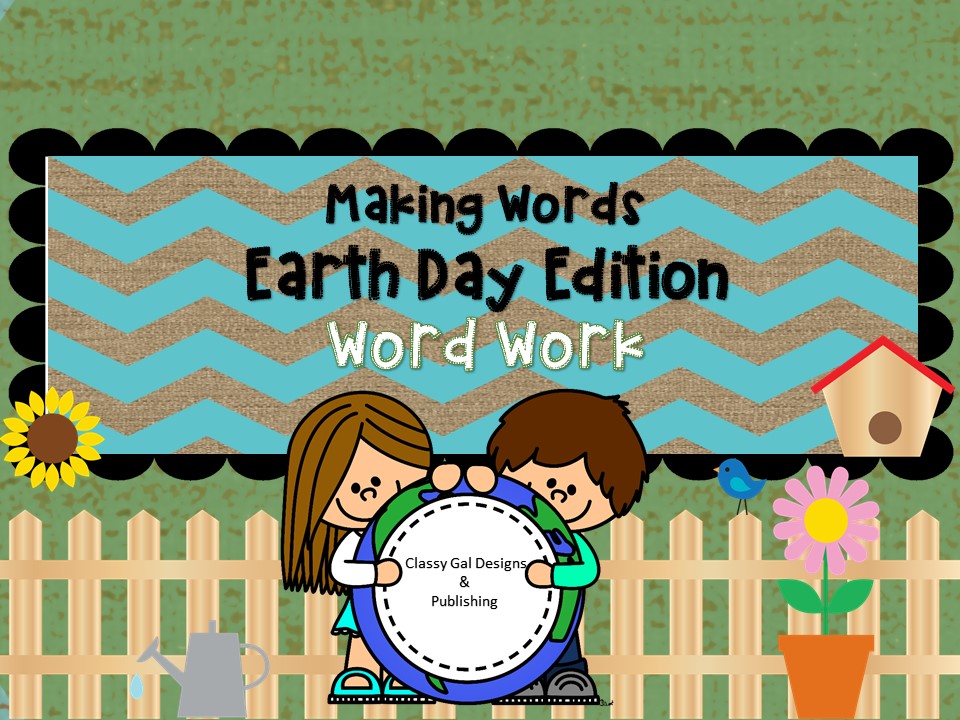 Classy Gal Designs and Publishing: Earth Day FREEBIE