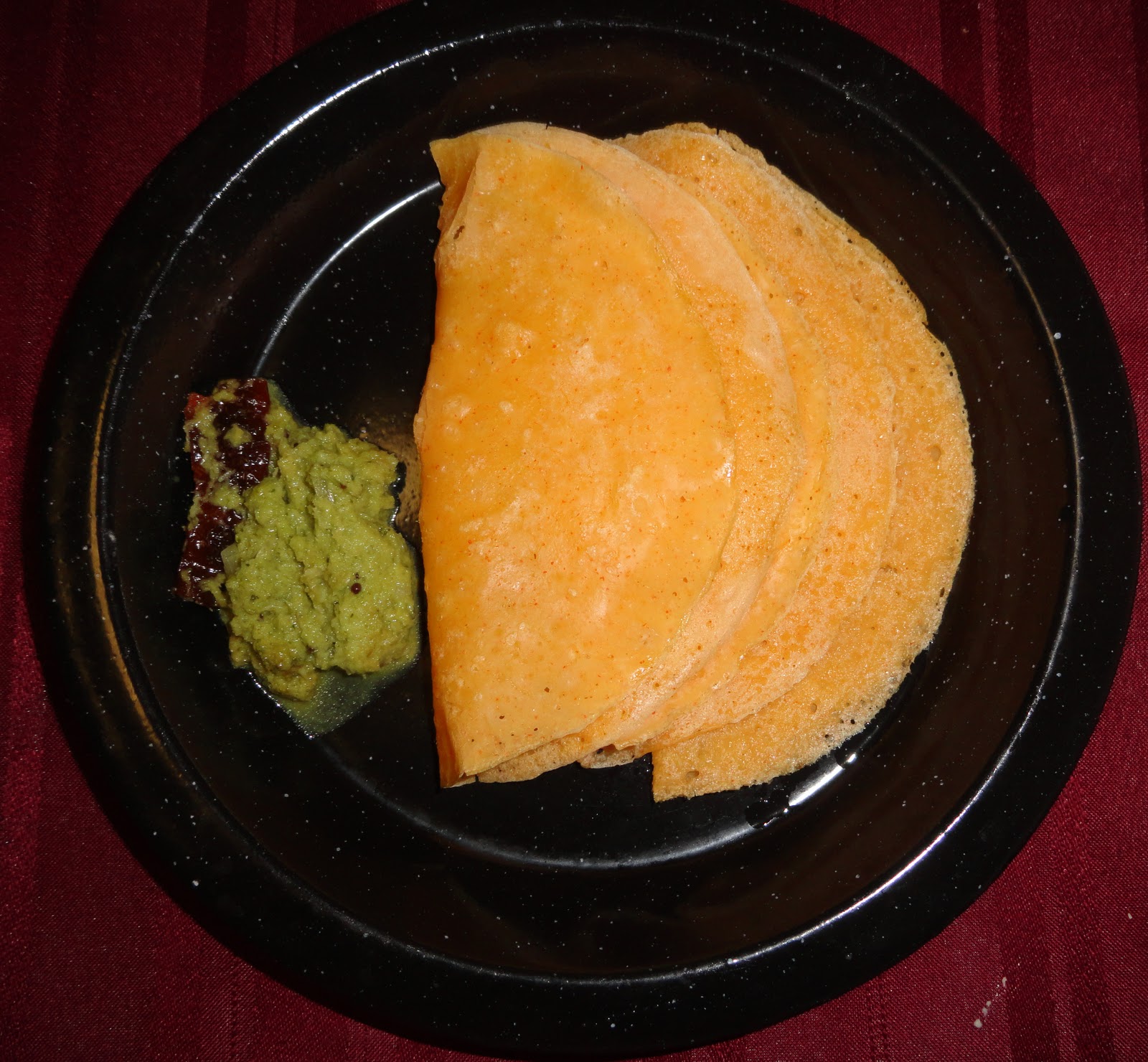 ::My Hobbies::: Chilly Dosa& Coriander Chutney