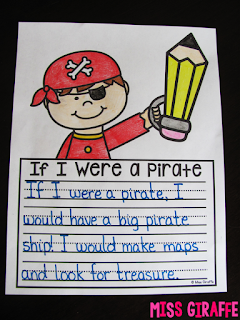 Miss Giraffe's Class: Writing Crafts that are NO PREP... seriously!