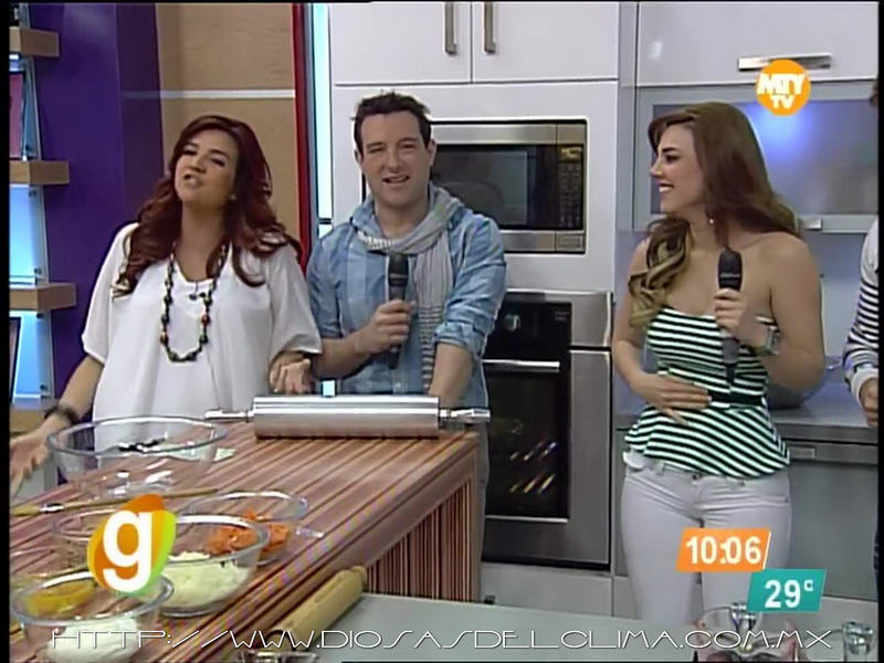 Las diosas del clima: Briana Chavez en Gente Regia