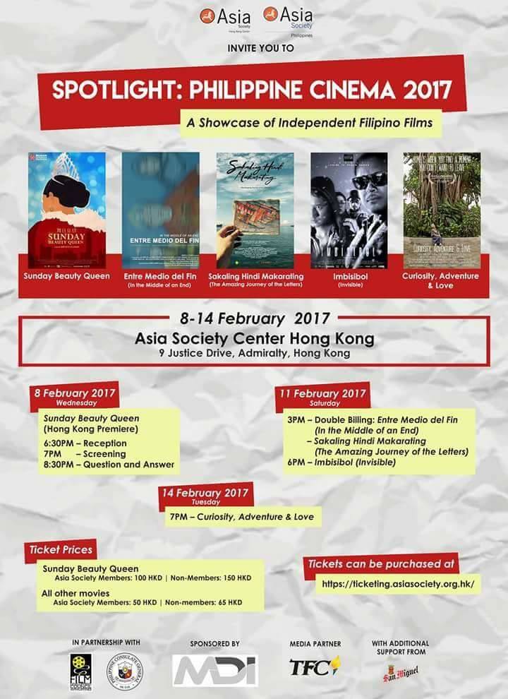 'Spotlight: Philippine Cinema 2017' Showcases 5 Independent Films in ...