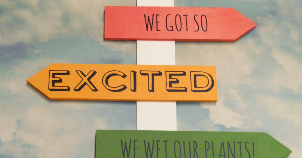 Ben Franklin Crafts and Frame Shop: DIY Spring Directional Sign