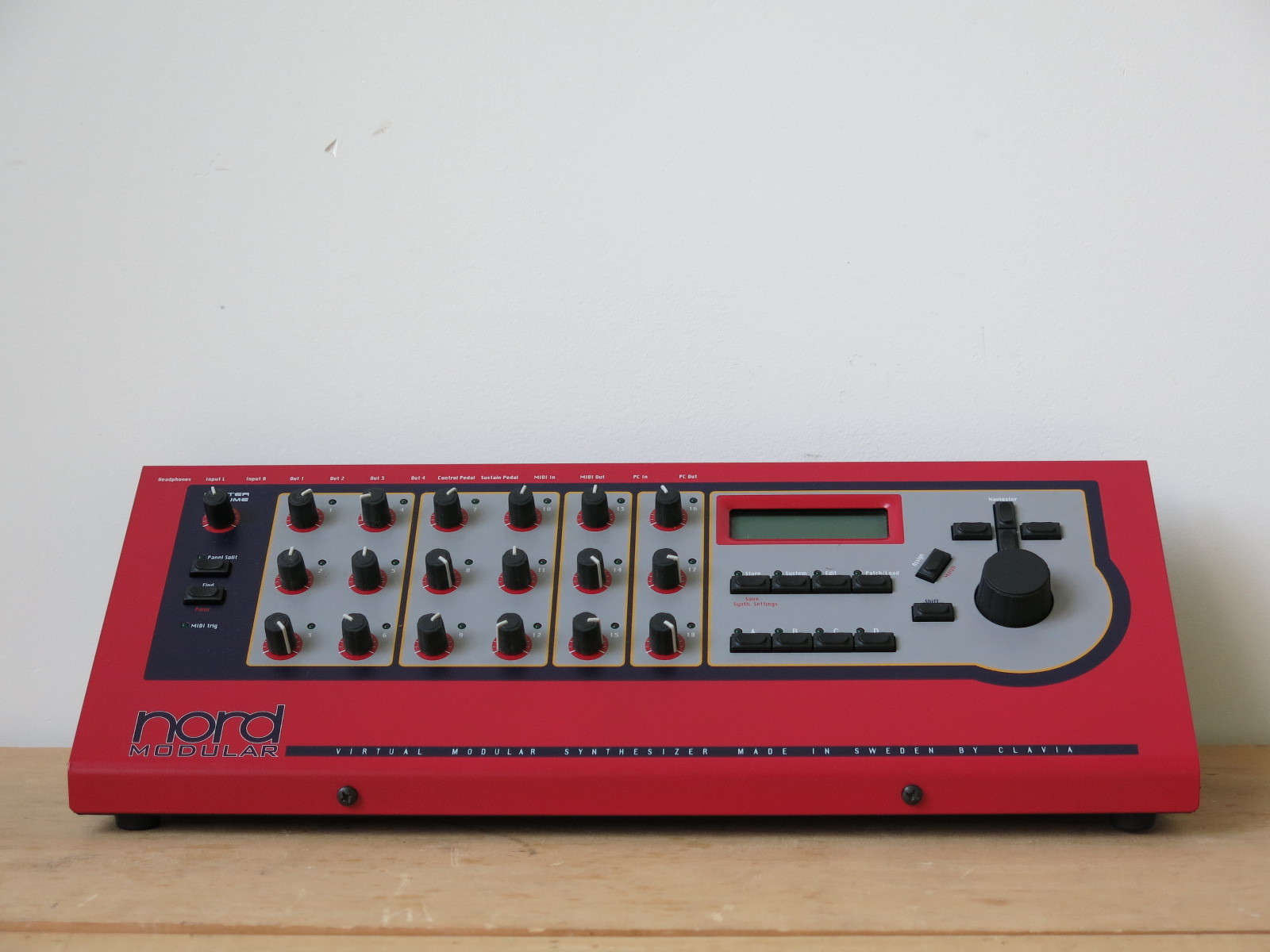 MATRIXSYNTH: Clavia Nord Modular G1 Rack SN 99010936