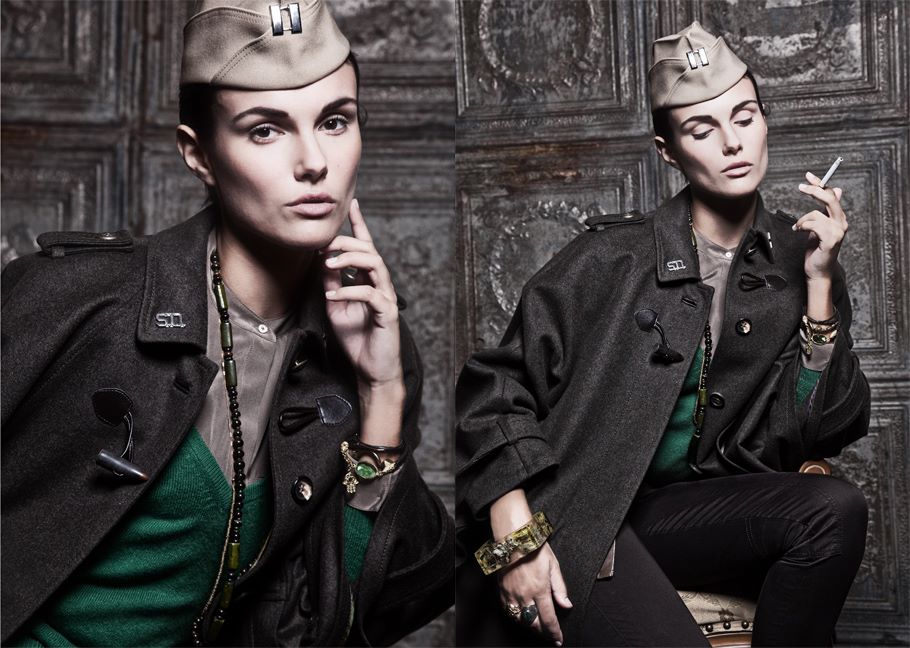 On Set Management: Androgynous 50's Fashion Editorial