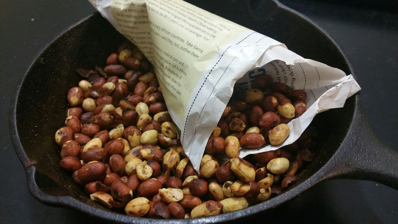 കഞ്ഞീം കറീം ....: kappalandi varuthathu - Roasted Ground Nuts