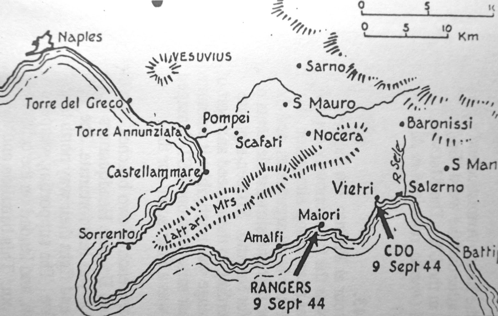 1000 Men, 1000 Stories : Short Story re Italy, "Operation AVALANCHE"