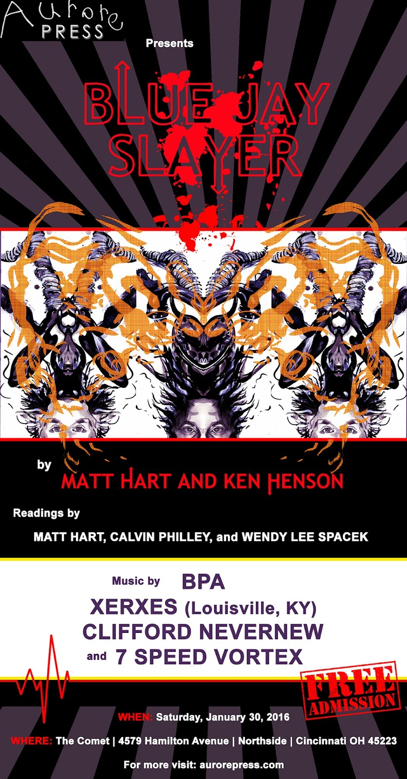 Cincinnati Illustrators Blog: Blue Jay Slayer Release Event