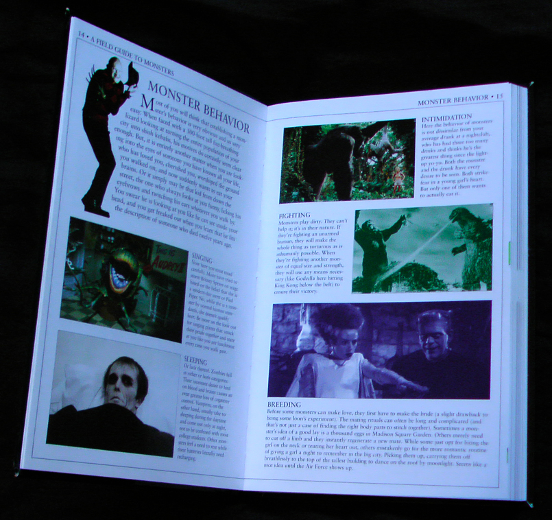 Horror Shock LoliPOP: Books: A Field Guide to Monsters by Dave Elliott