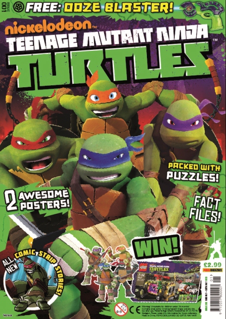 NickALive!: Panini Releases Issue 1 Of "Teenage Mutant Ninja Turtles ...