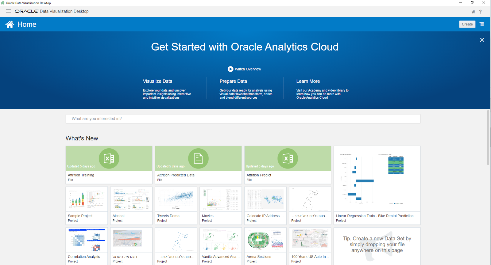 OBIEE in IL: Data Visualization Desktop 4 what is new - part 1