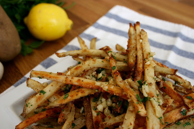 Just A Darling Life: Lemon Garlic Baked Fries