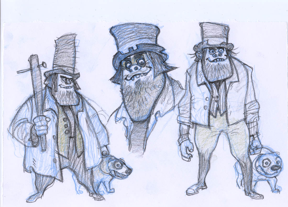 Mythwood - The Art of Larry MacDougall: Designing Oliver Part One ...