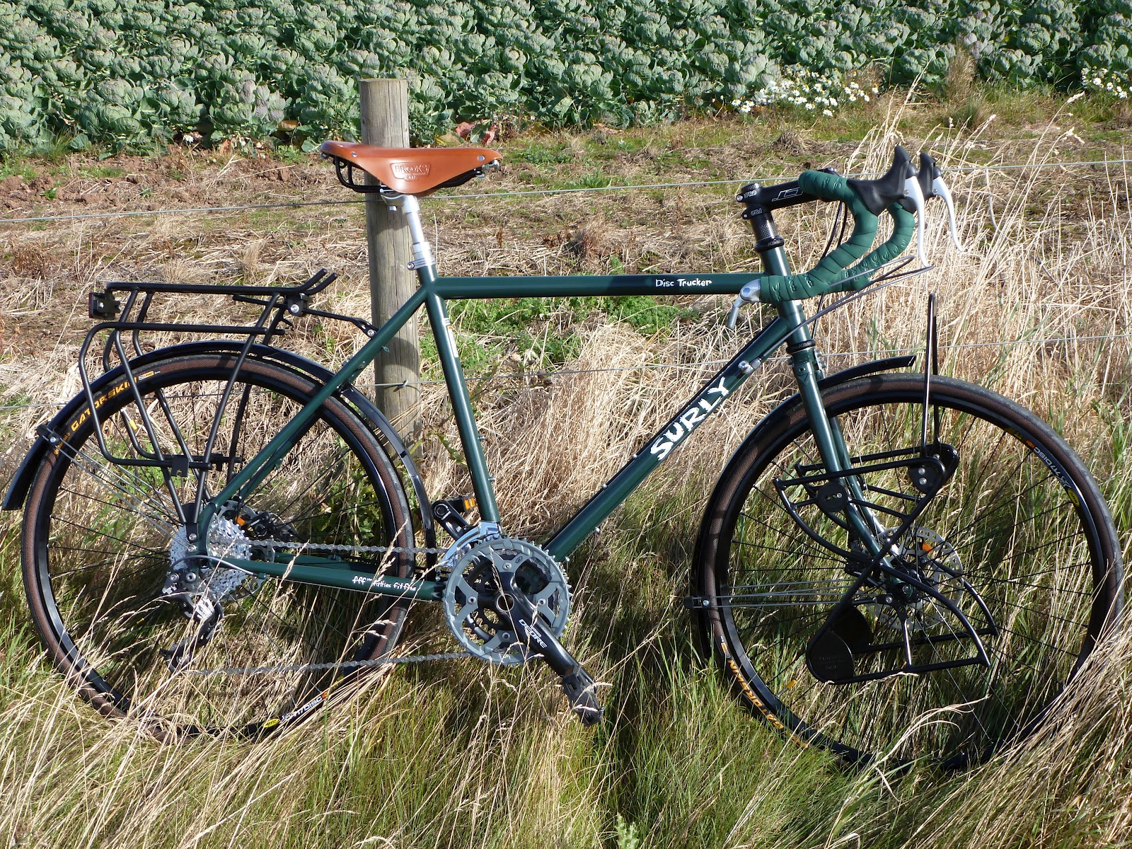 COLD WATER LOGGER: SURLY DISC TRUCKER FIRST RIDE.