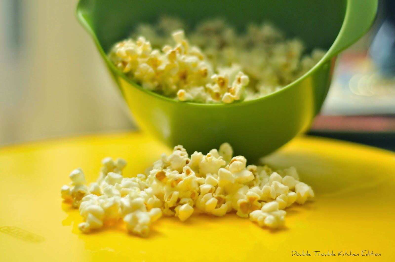 Double Trouble Kitchen Edition: Popcorn at Home