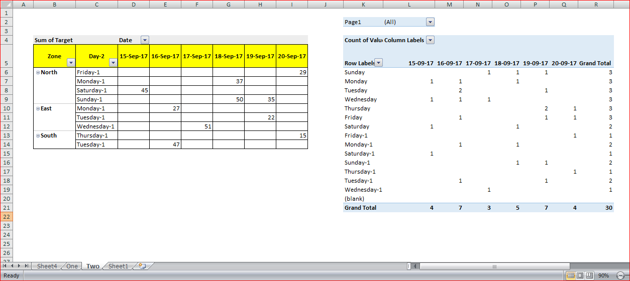 Pivot Table From Single or Multiple Pivot Table | Excel Solutions ...
