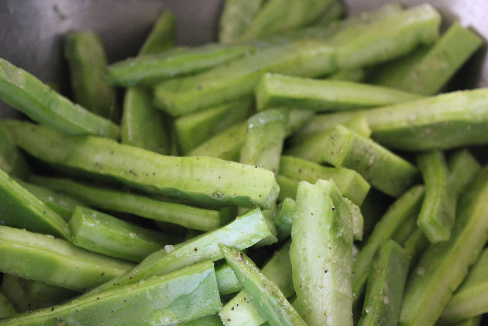 Life's Abundant Adventures: Roasted Nopales