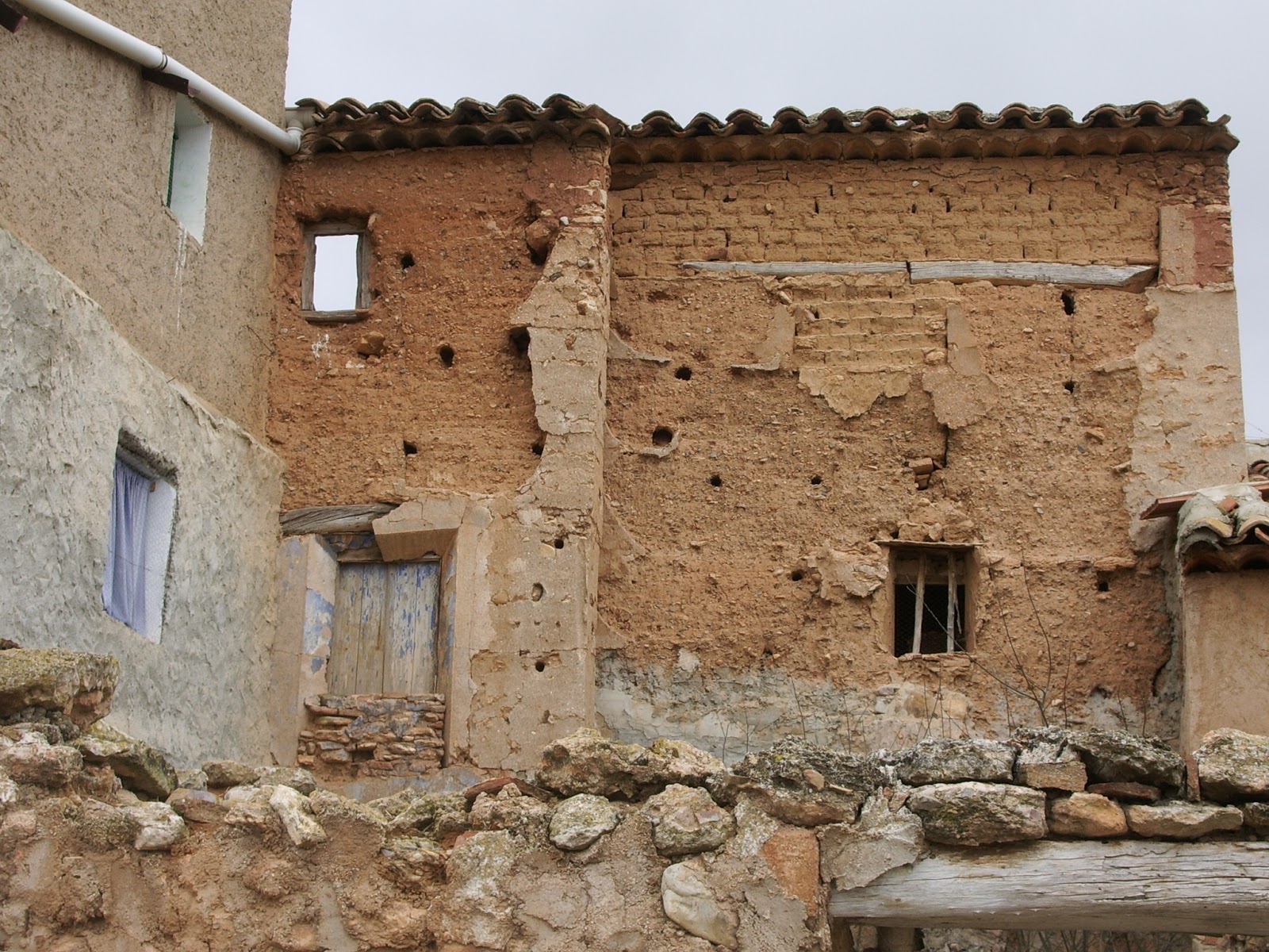 plenas: El tapial en Plenas (3). Tapial ordinario y tapial mejorado