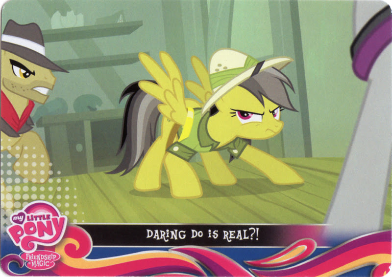 My Little Pony Daring Do is Real?! Equestrian Friends Trading Card ...