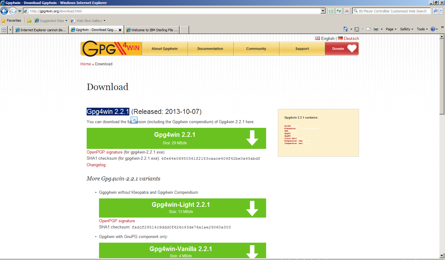 All About Stuff: SFG PGP/GPG File Security Step-By-Step (includes layer ...