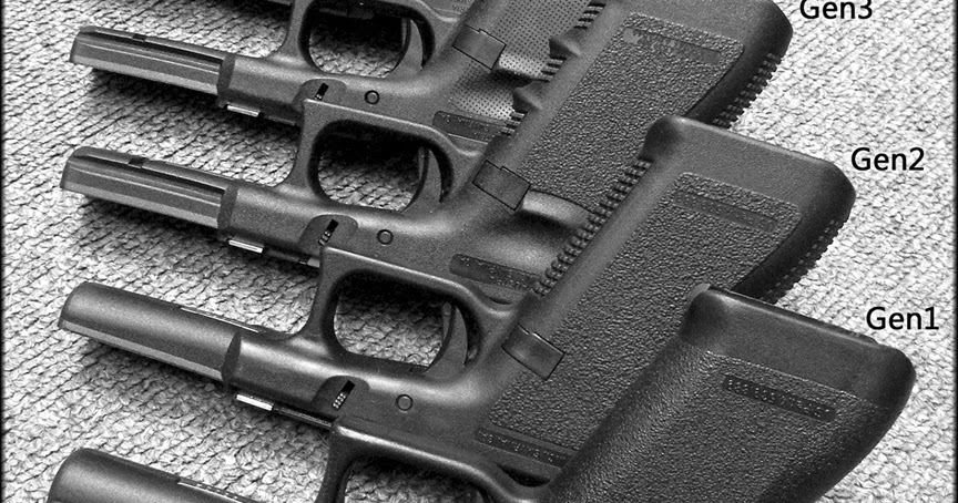 Ammo and Gun Collector: Glock Generations Chart