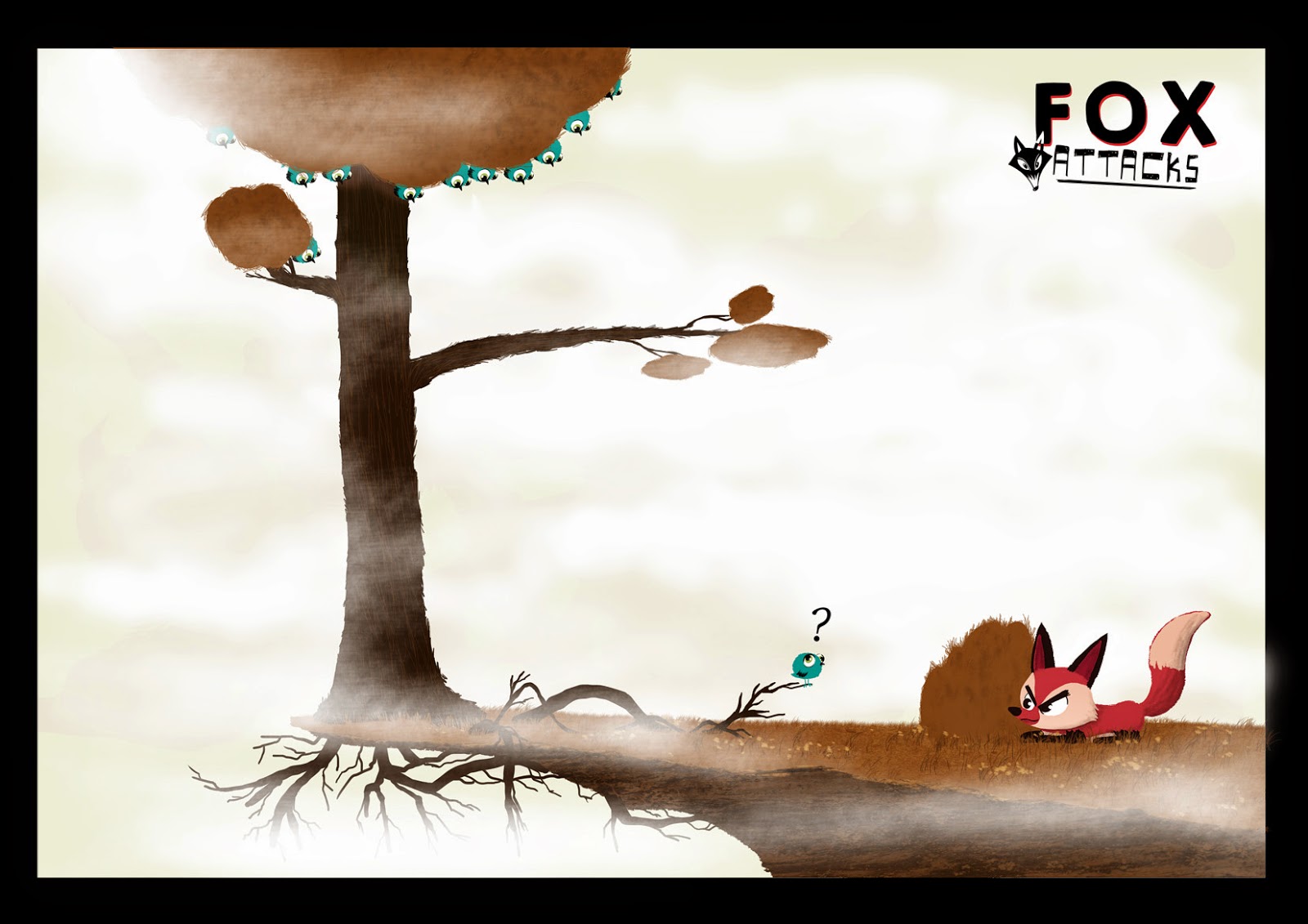 shark company animation: The adventures of Mr.Frog and FOX Attacks