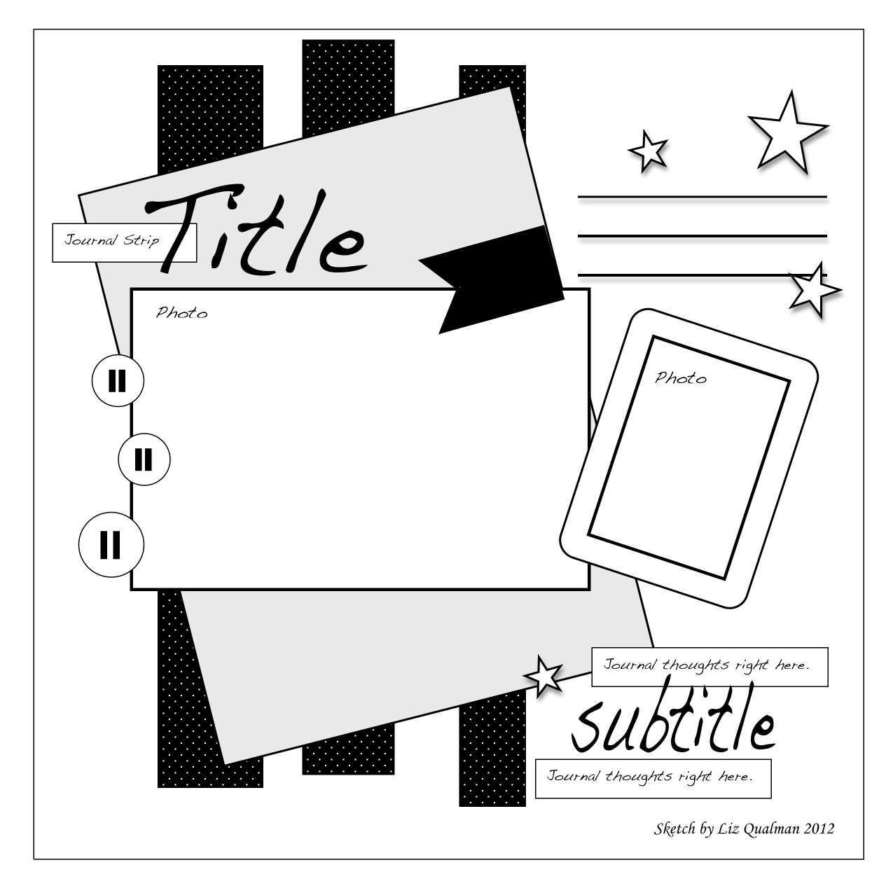 Scrapping with Christine: Sparklers Fun