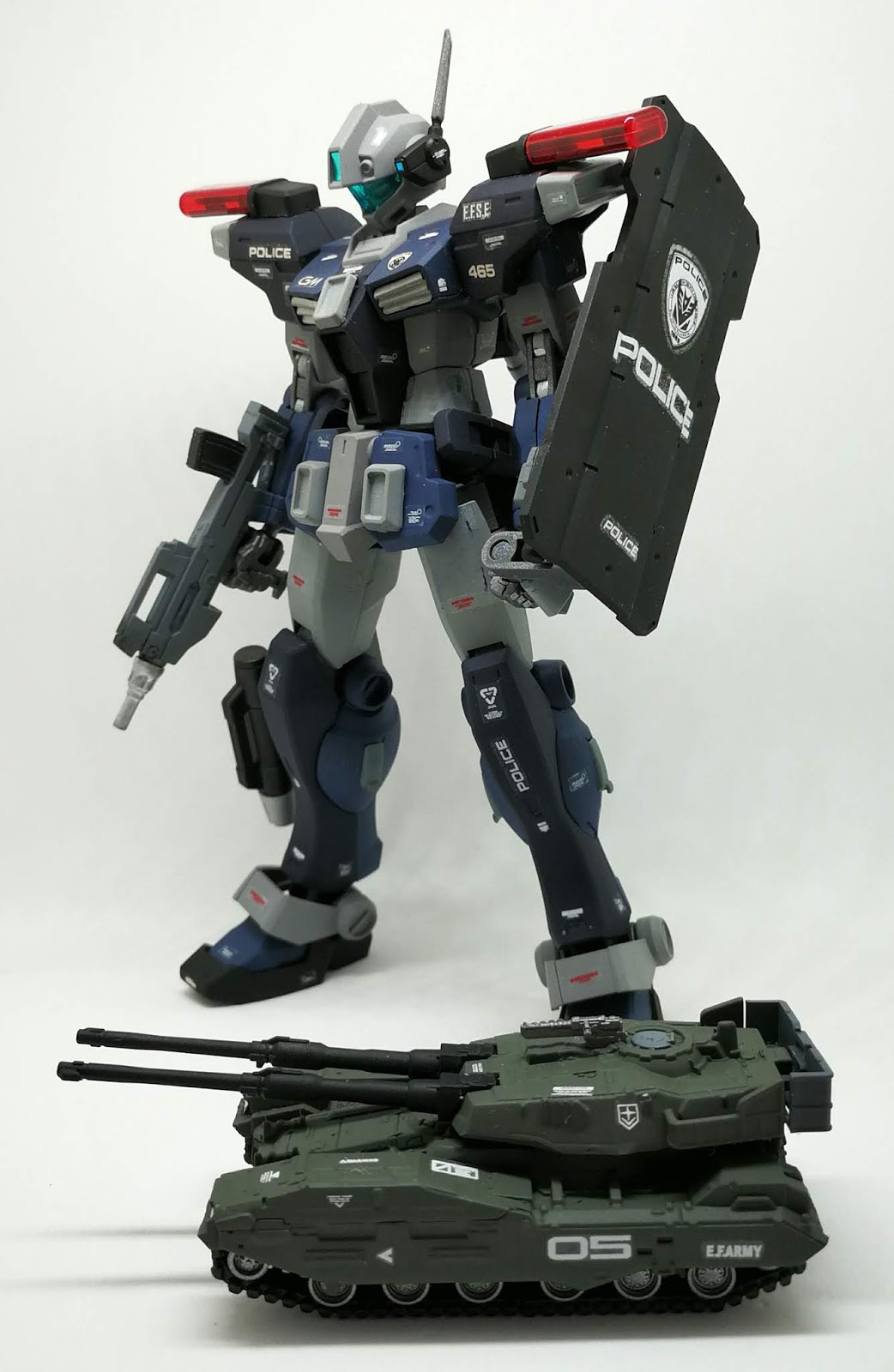 Gunplanerd: [GALLERY] Bandai HGUC 1/144 M61A5 Main Battle Tank (Painted ...