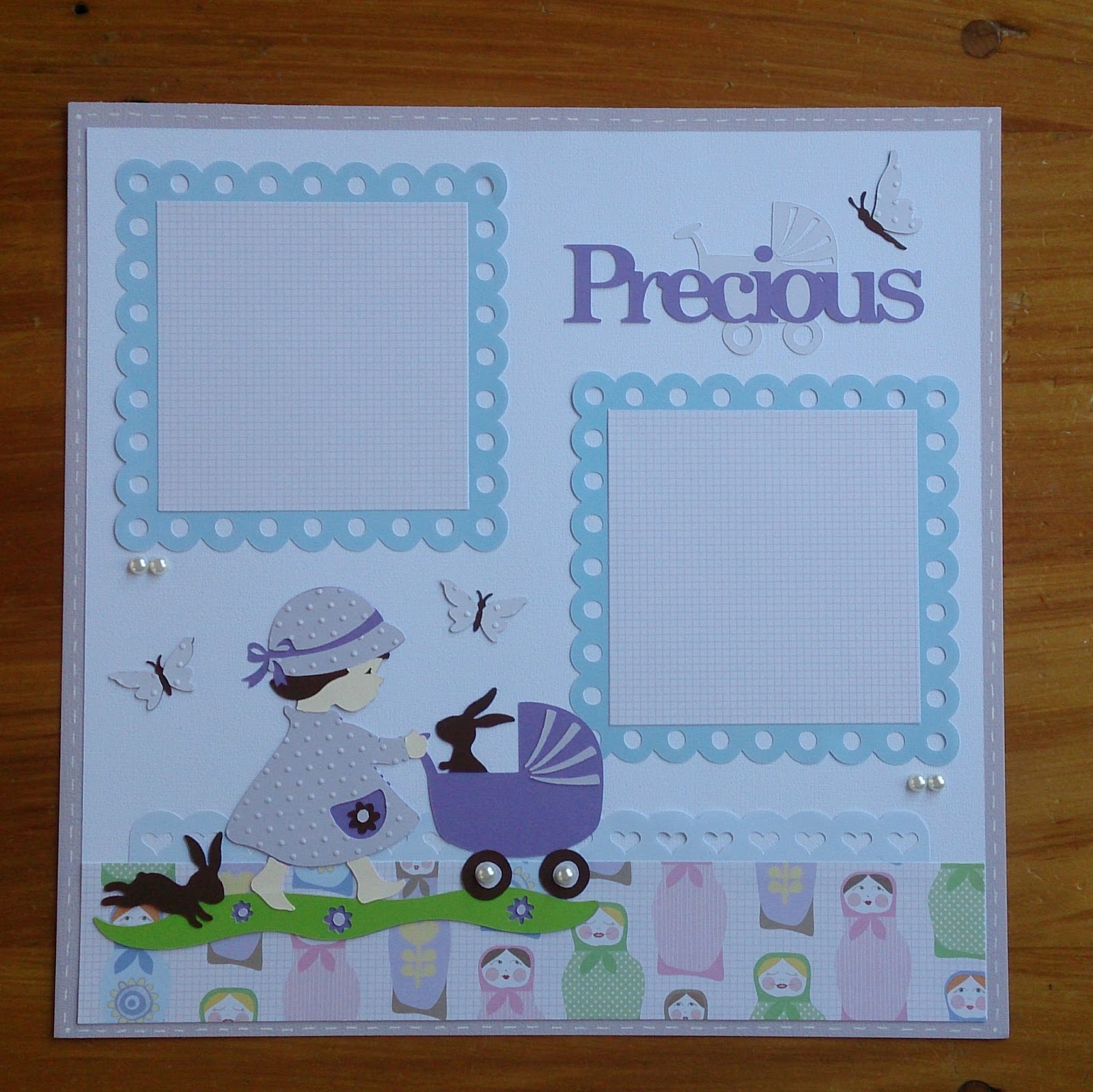 Scrappy Vee: Little Girl Layouts